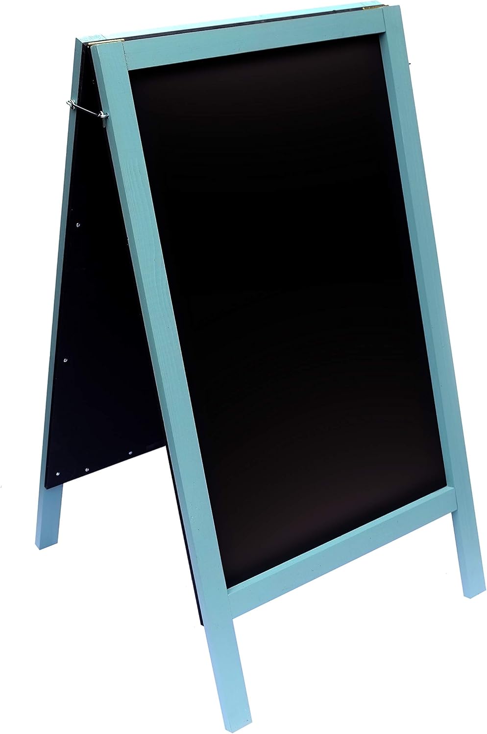 X Large Heavy Duty Aqua A Frame Chalkboard/Blackboard. Fitted with ...