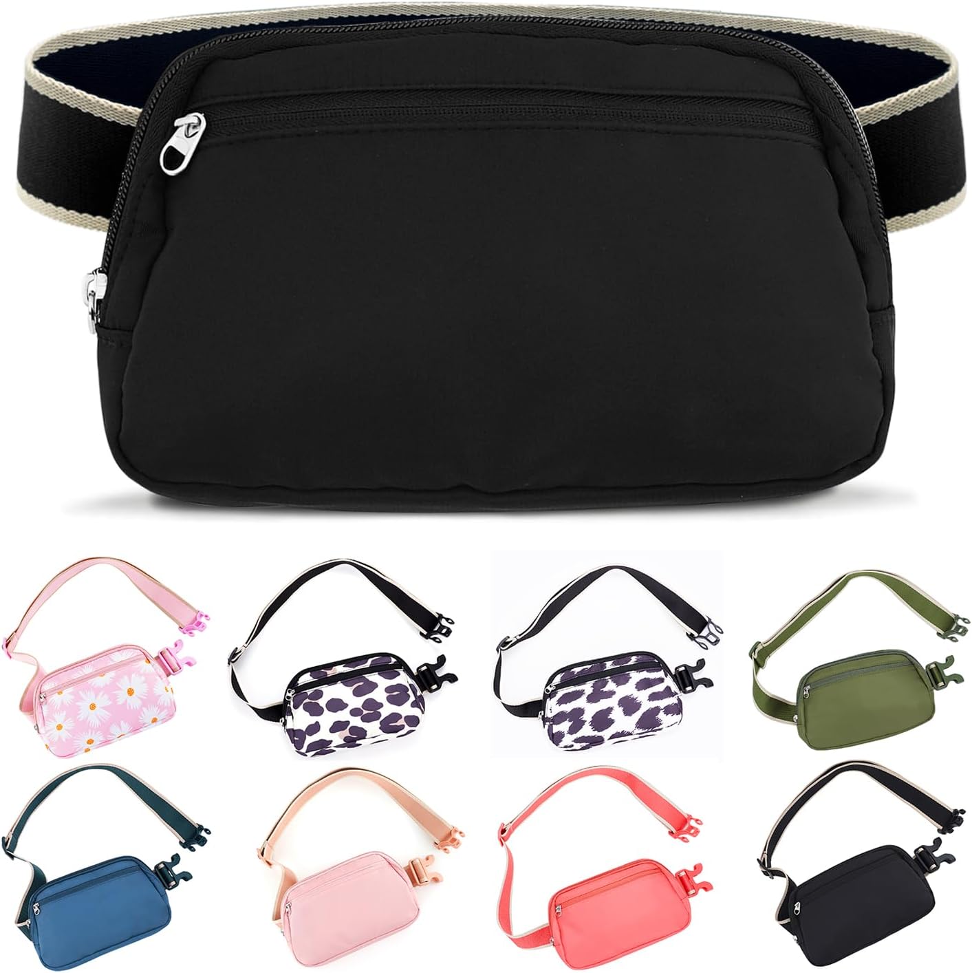 TEABAN Everywhere Belt Bag for Women: Waterproof Waist Bag with ...