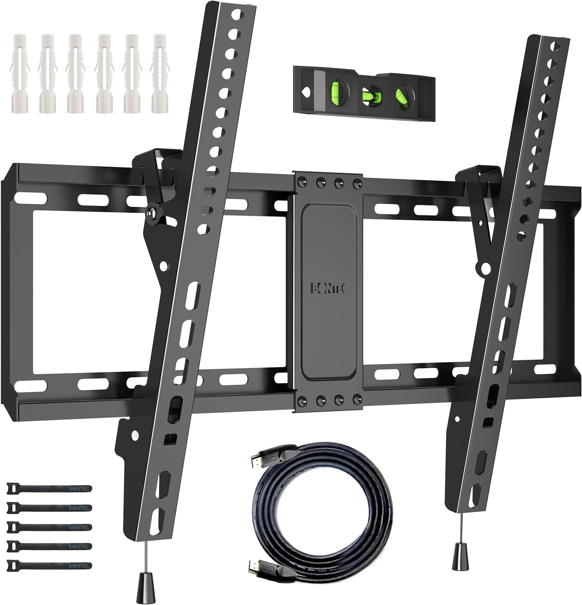 Amazon.com: Everstone Adjustable Tilt TV Wall Mount Bracket for Most 32 ...