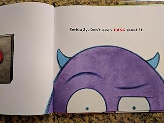 Don't Push the Button!: A Funny Interactive Book For Kids: Cotter, Bill ...