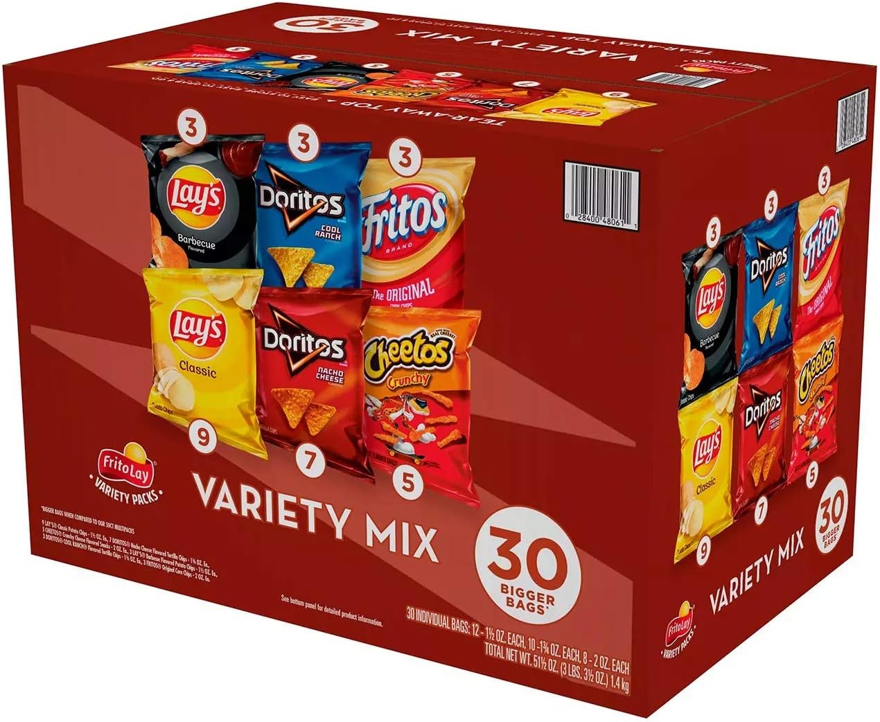 Frito Lay Big Grab Variety Pack (2 Pack) : Amazon.co.uk: Grocery
