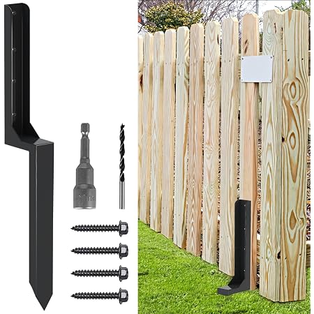 Amazon.com : Toriexon Fence Repair Kit 4 Packs, Heavy Duty Steel Fence ...