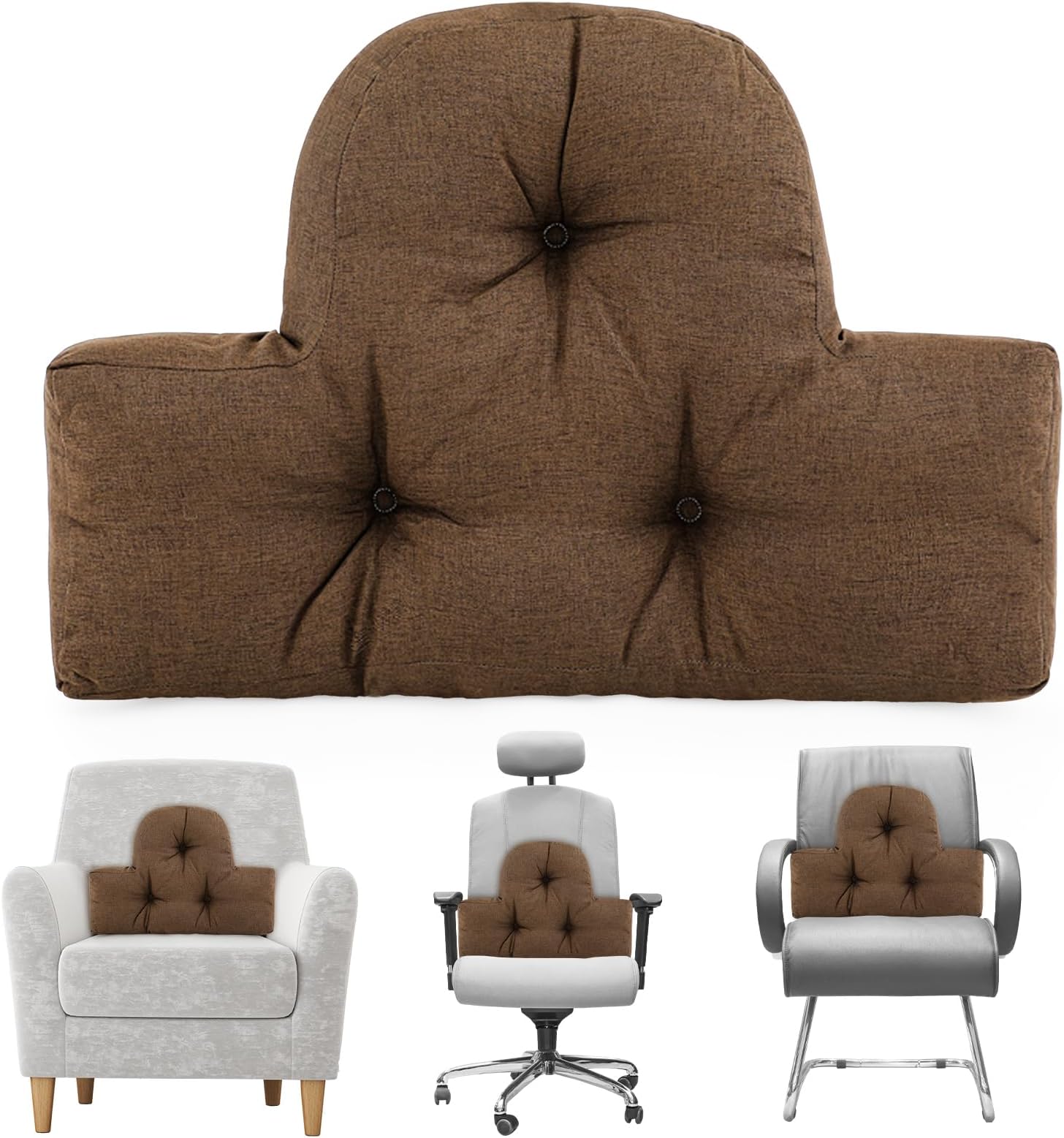 Amazon.com: Wenqik Back Cushion for Recliner Lumbar Support Pillow ...