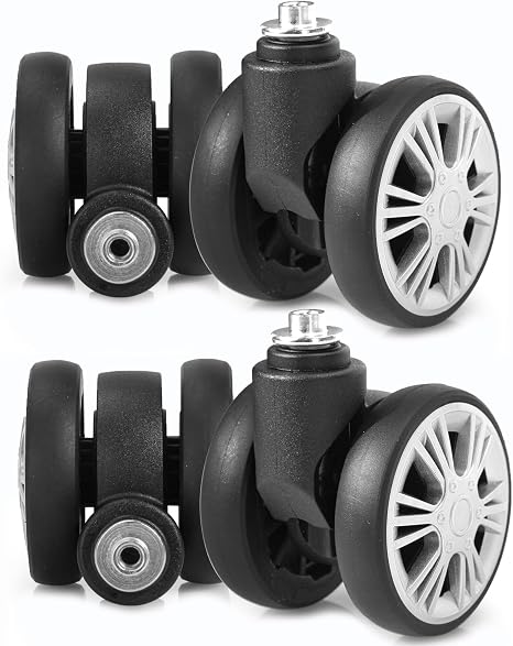 Amazon.com | Zoofen Luggage Wheels Replacement 4 pcs Suitcase ...