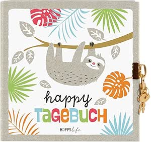 goldbuch Happy Life Sloth 44580 Children's Diary with 96 White Pages ...