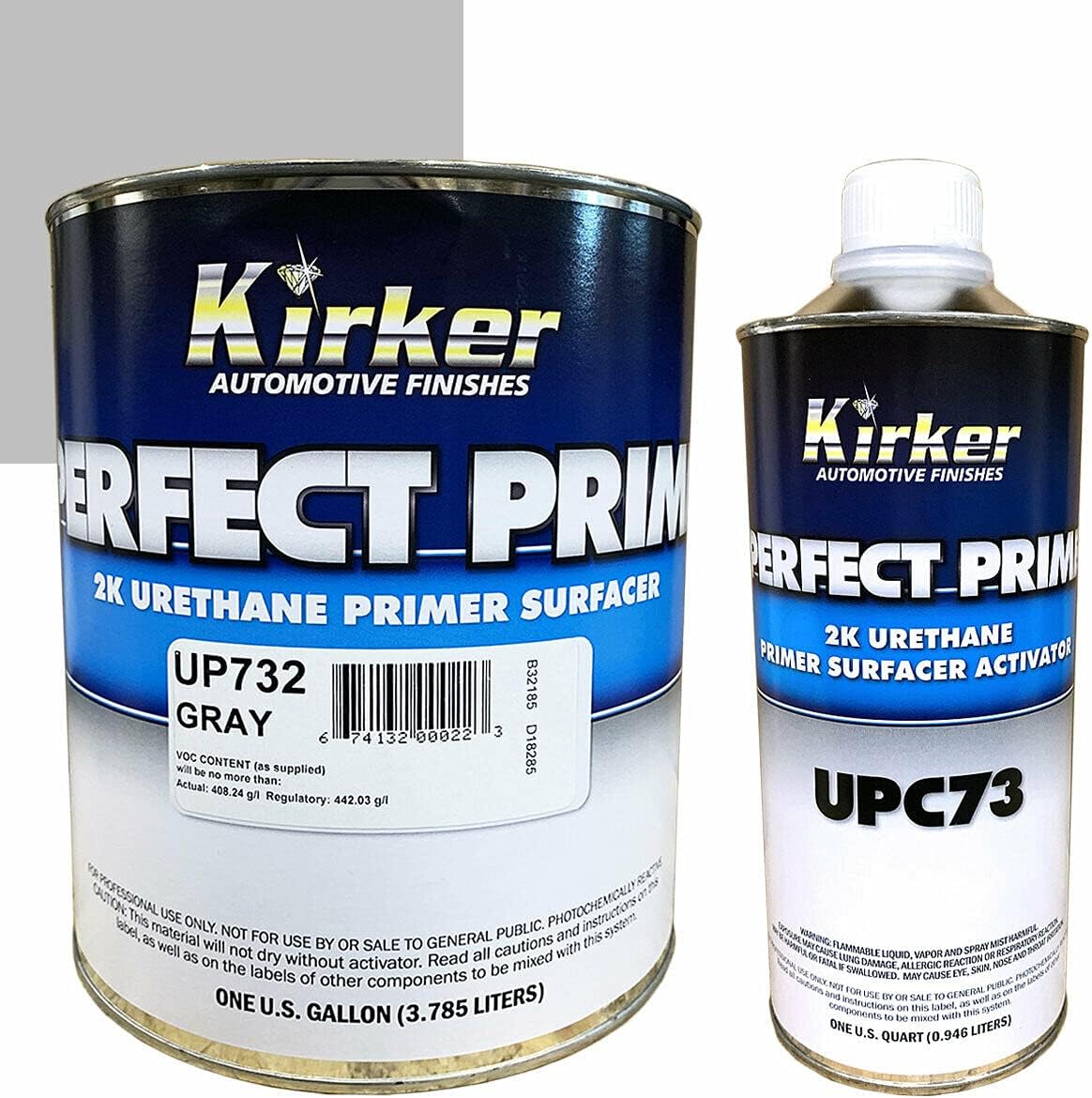 Kirker Enduro Prime DTM Epoxy Primer White EP610QT One Quart with ...