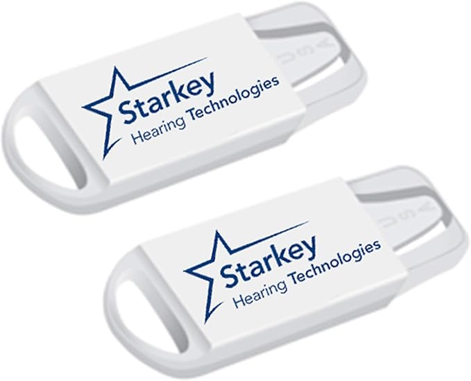 Amazon.com: Starkey Hearing Aid Battery Case Keychain Holder - Plastic ...