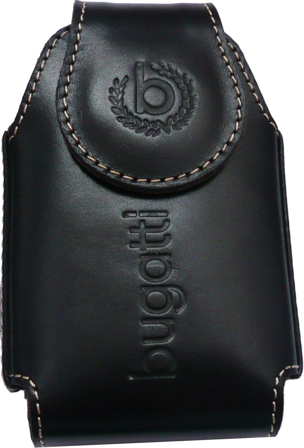 Amazon.com: Bugatti Genuine Pure Black Leather Case/Cover Bulk Pack ...