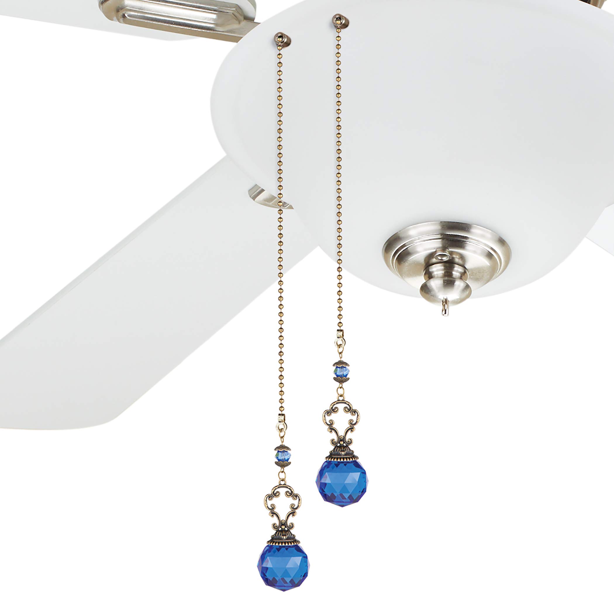 Amazon.com: Collections Etc S/2 Jeweled Fan Pulls : Tools & Home ...