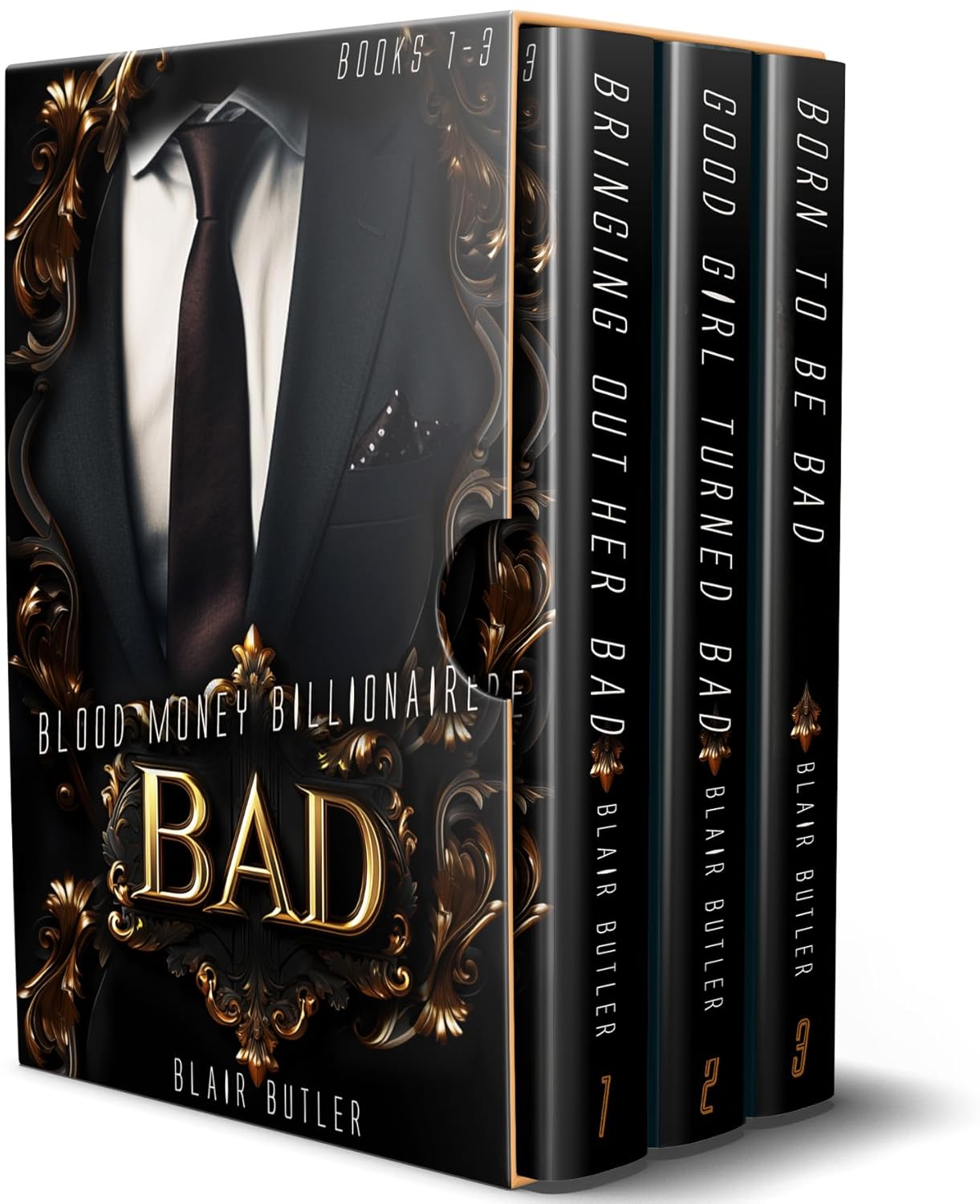 BAD: Blood Money Billionaire Books 1-3: A Steamy AF Billionaire Romance ...