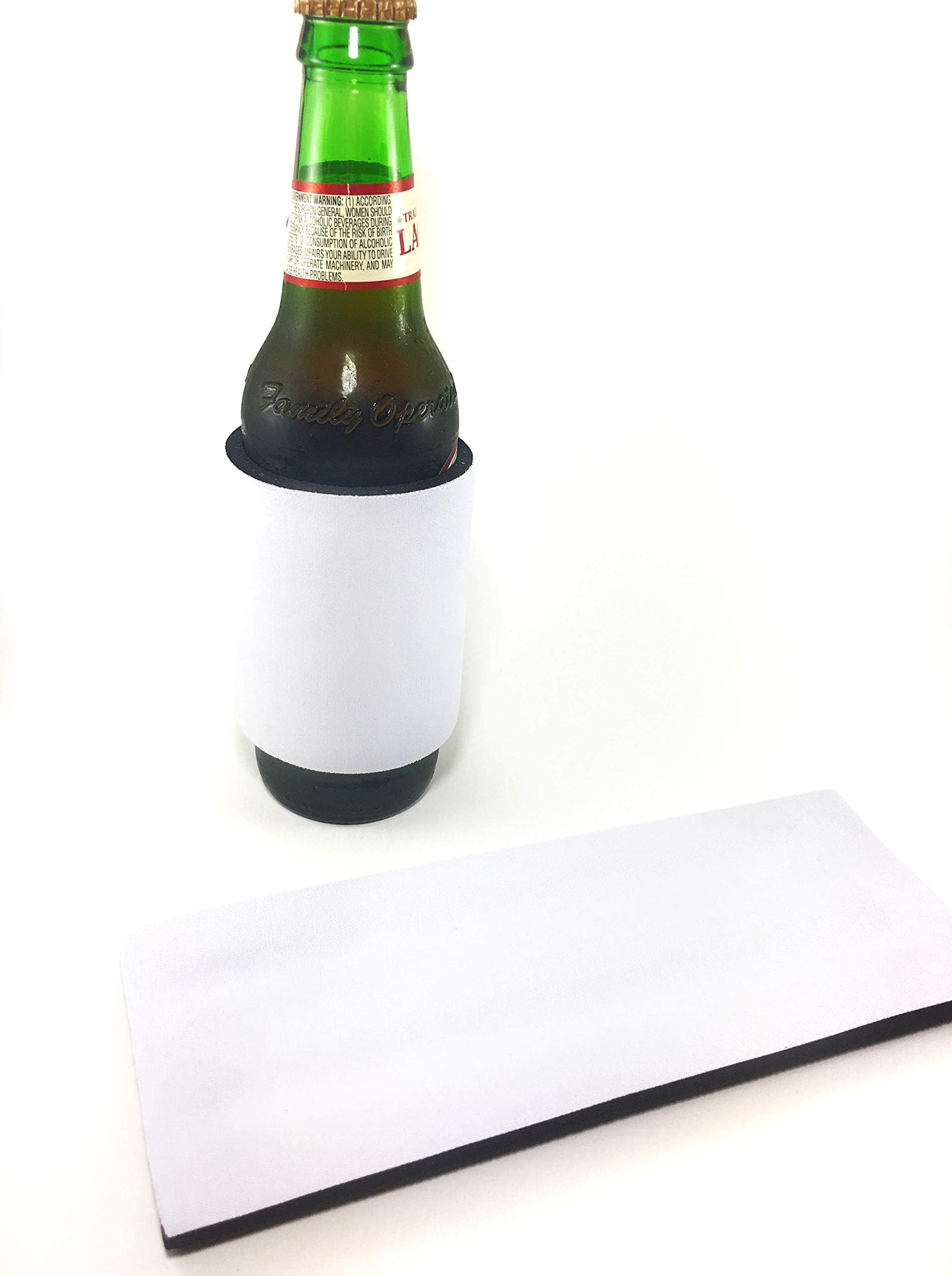 Amazon.com: White Slap Can Cooler Blanks-Sublimation or Vinyl. Neoprene ...