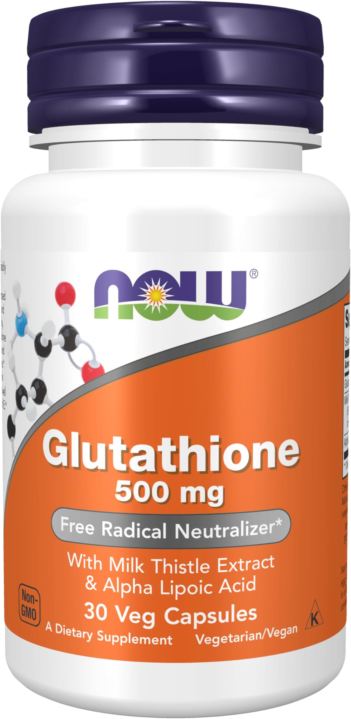 Amazon.com: NOW Foods Supplements, Glutathione 500 mg, with Milk ...