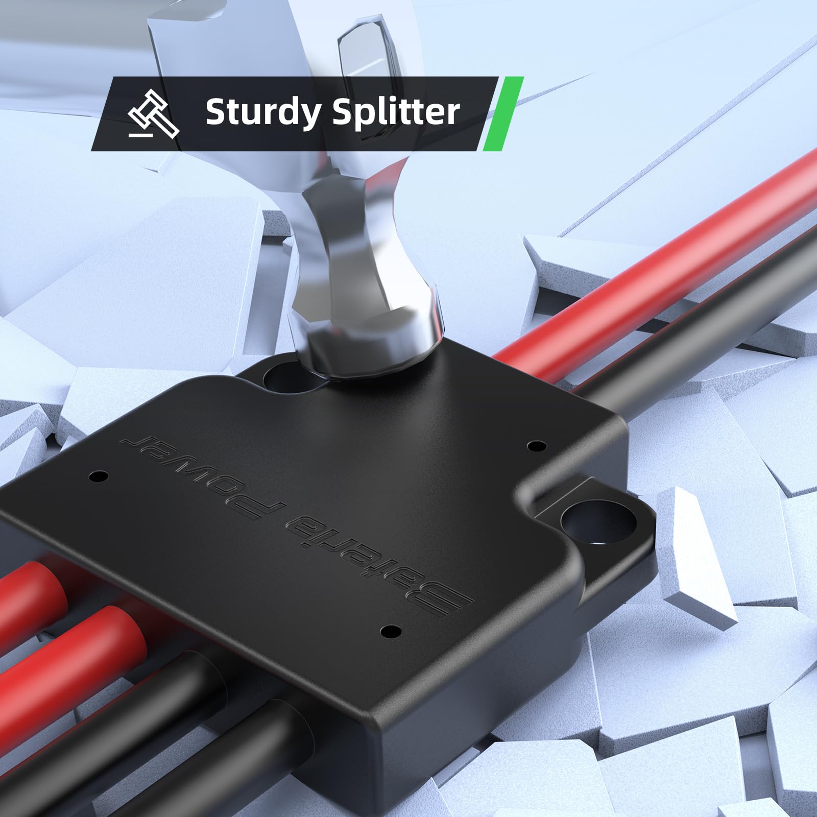 Snapklik.com : Solar Connectors For 2 Solar Panels, IP68 Waterproof ...