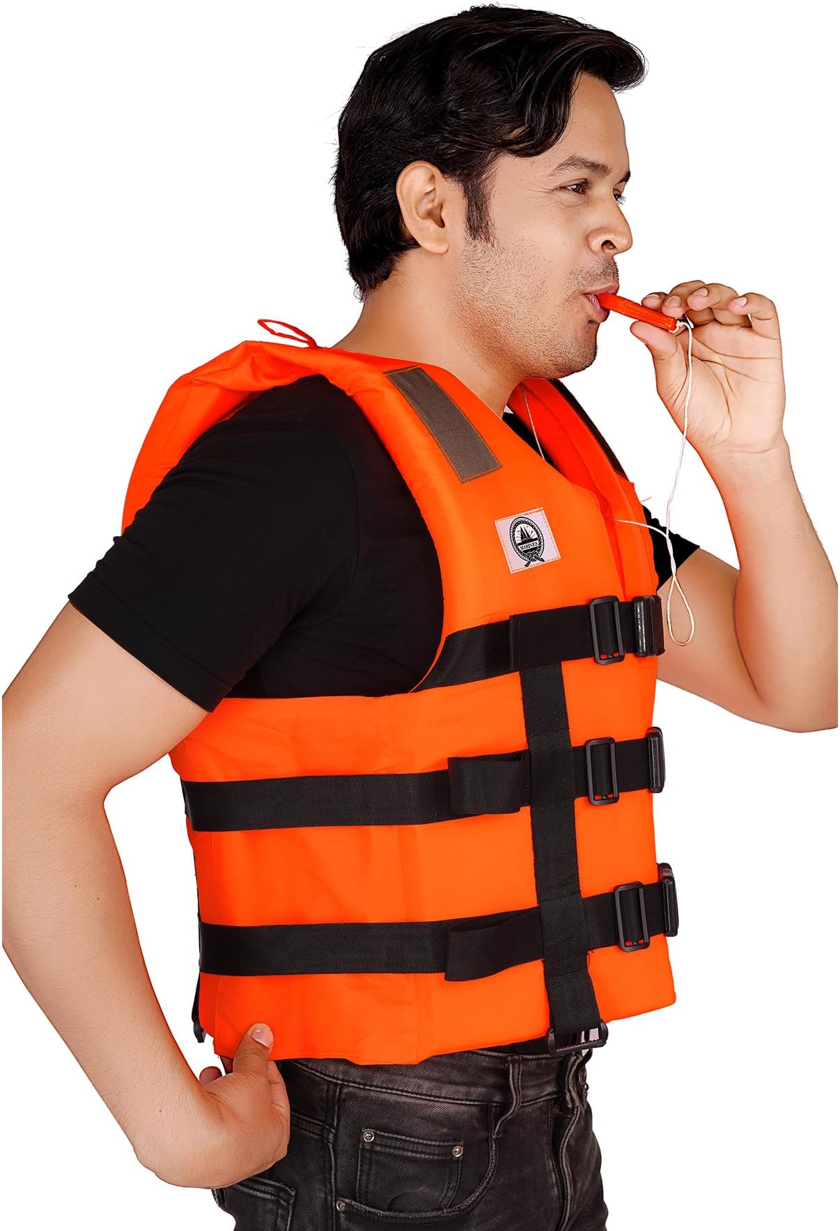 Adult Life Jacket, Life Saving Jacket, PFD Type III, Weight Capacity ...