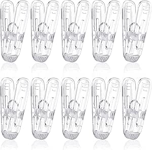 Amazon.com: Winsyison 10pcs Balloon Arch Clamps, Plastic Tranparent ...