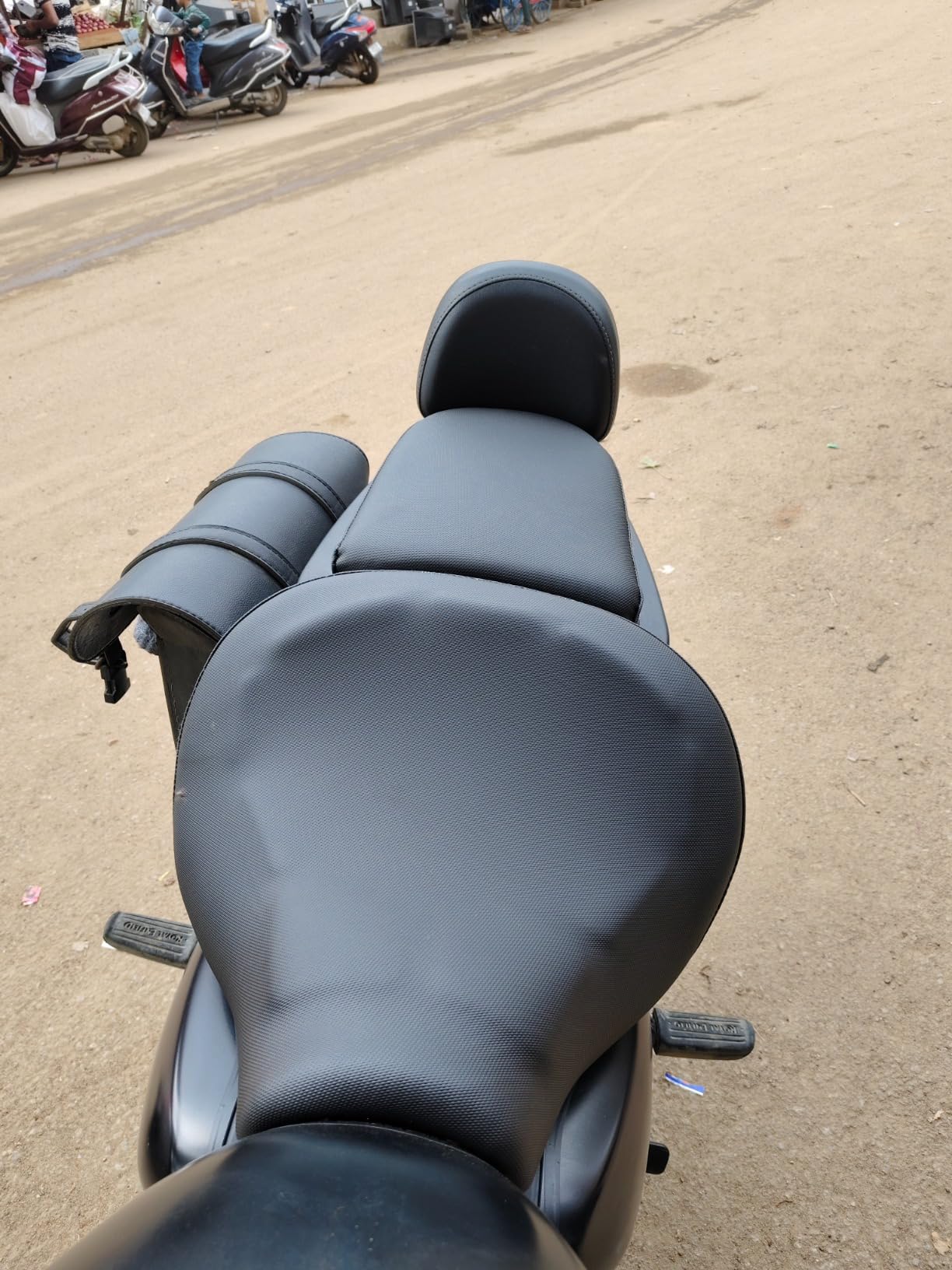 LICOT Gel Seat Cushion for Bullet Bike