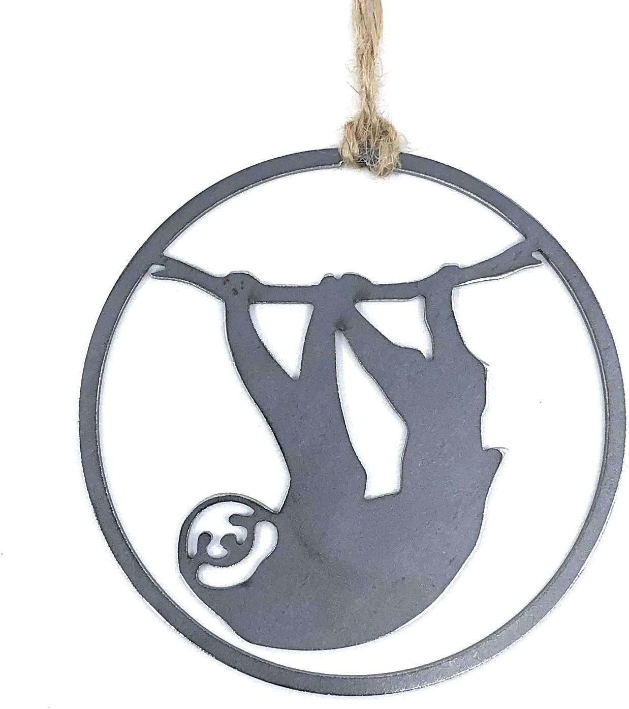 Amazon.com: Rustic Sloth Christmas Tree Ornament Decor Decoration ...