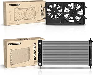 Amazon.com: A-Premium Engine Coolant Radiator & Cooling Fan Assembly ...