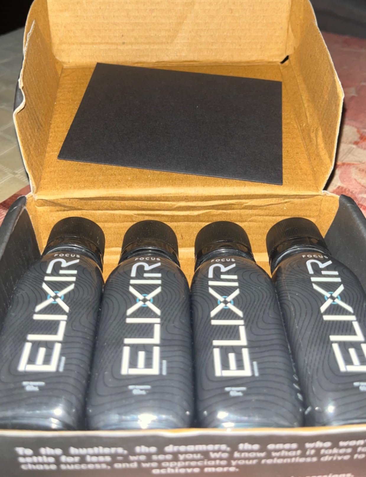 FOCUS ELIXIR Brain Boost Supplement Liquid For Focus, Memory, Brain Wellness With Brahmi, Green ...