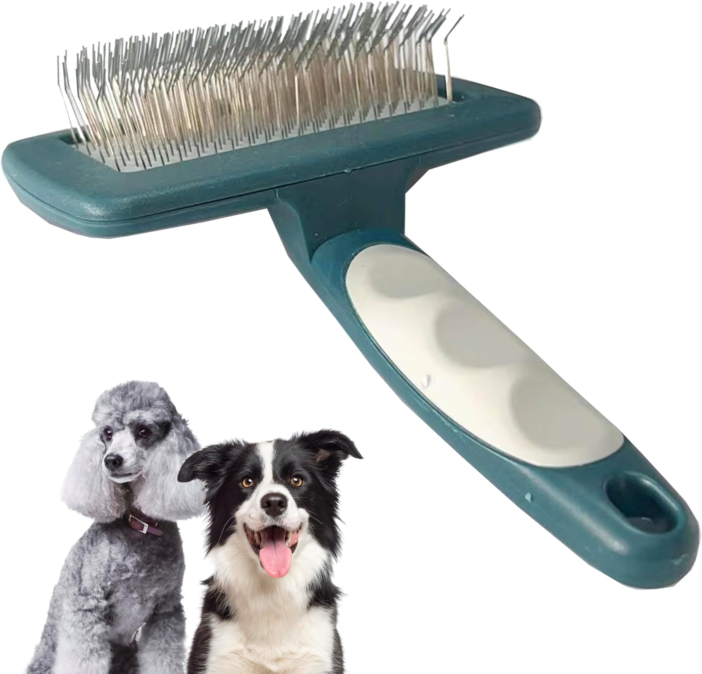 Ryan's Pet Supplies Paw Brothers - Cepillo plano para perros, tamaño ...