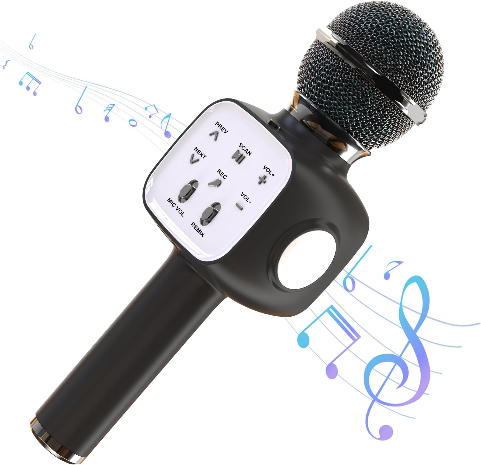 Tikimoon Wireless Microphone,Karaoke Bluetooth Microphone for Boys ...