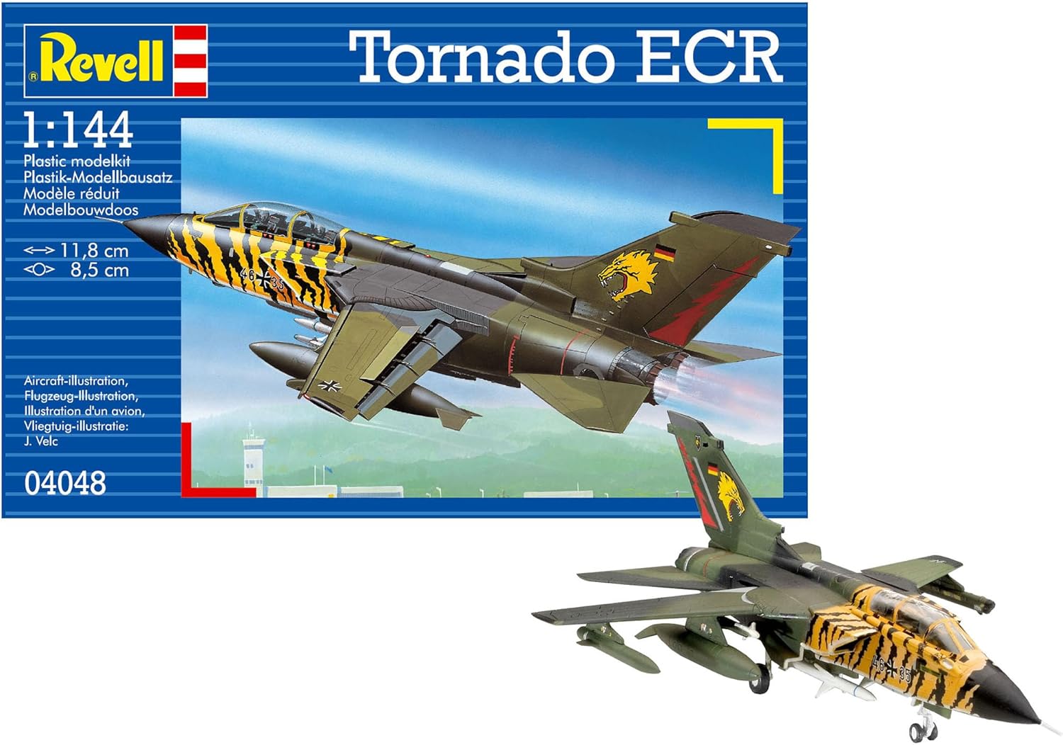 Revell Modellbausatz Flugzeug 1:144 Tornado ECR im Maßstab 1:144, Level ...