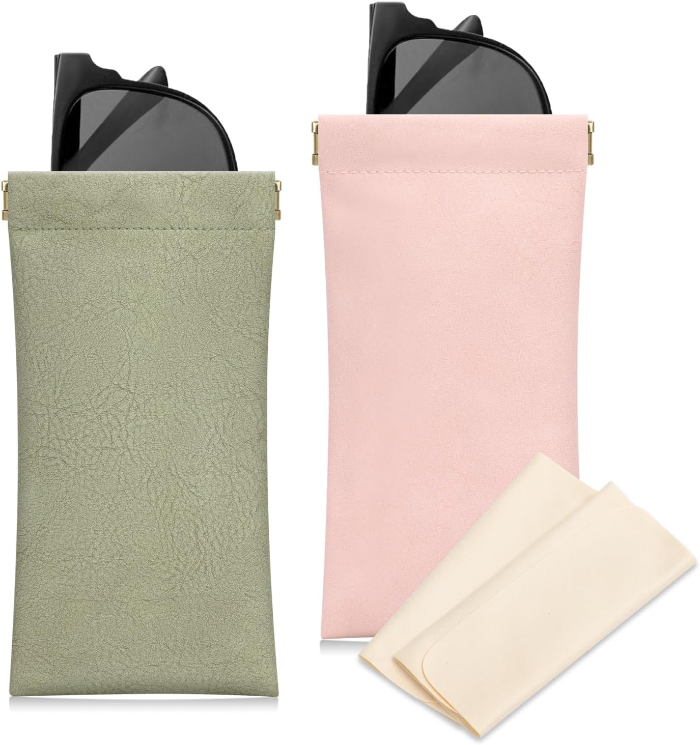 Amazon.com: Snake Skin Spring Top Eyeglass Case For Men And Women ...