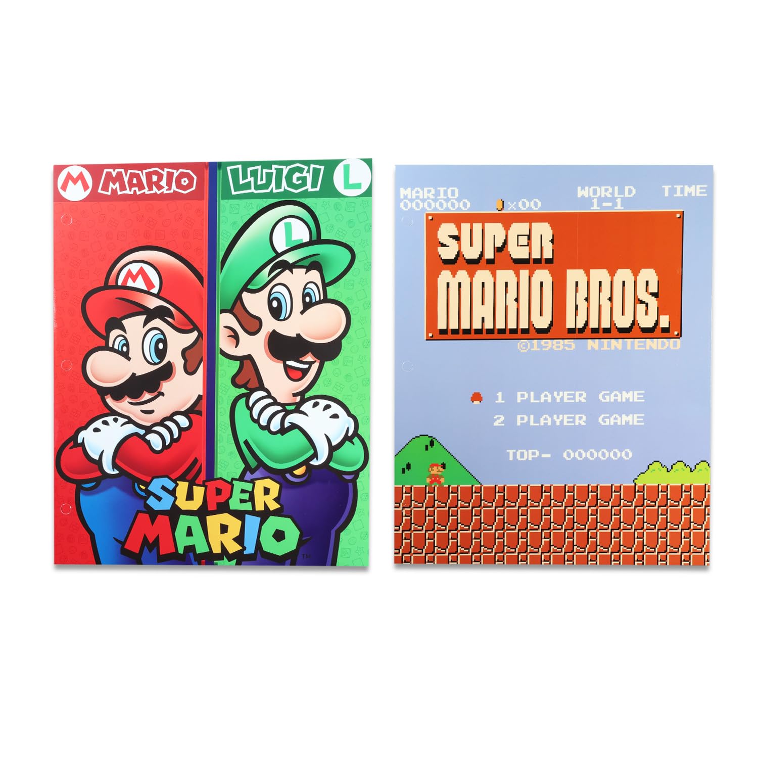 Snapklik.com : 3 Super Mario School Folders - Bundle