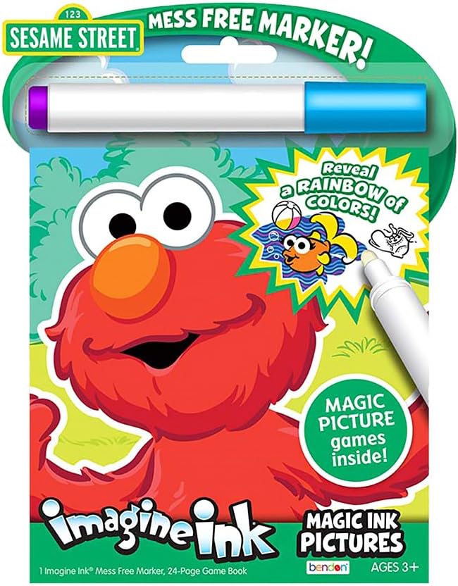 Bendon Inc. Sesame Street- Imagine Ink Activity Book : Amazon.com.mx ...