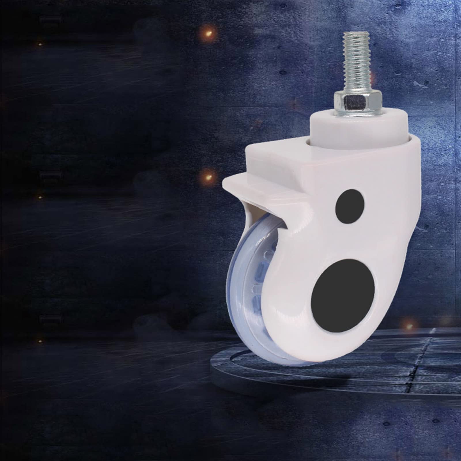 Amazon.com: M8 Threaded Stem Castors,3" Swivel Caster Wheels ...