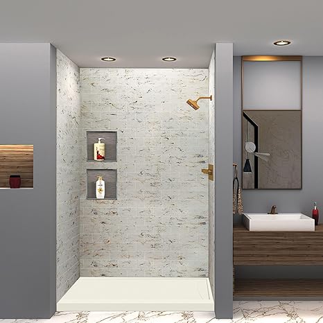 Transolid FSL6036R-02 60-in x 36-in Cast Solid Surface Low Profile ...
