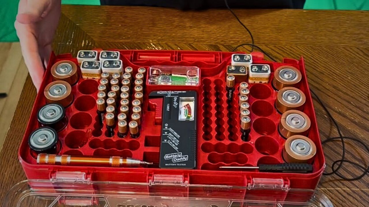 Watch Battery Daddy - Battery Organizer Storage Case on Amazon Live