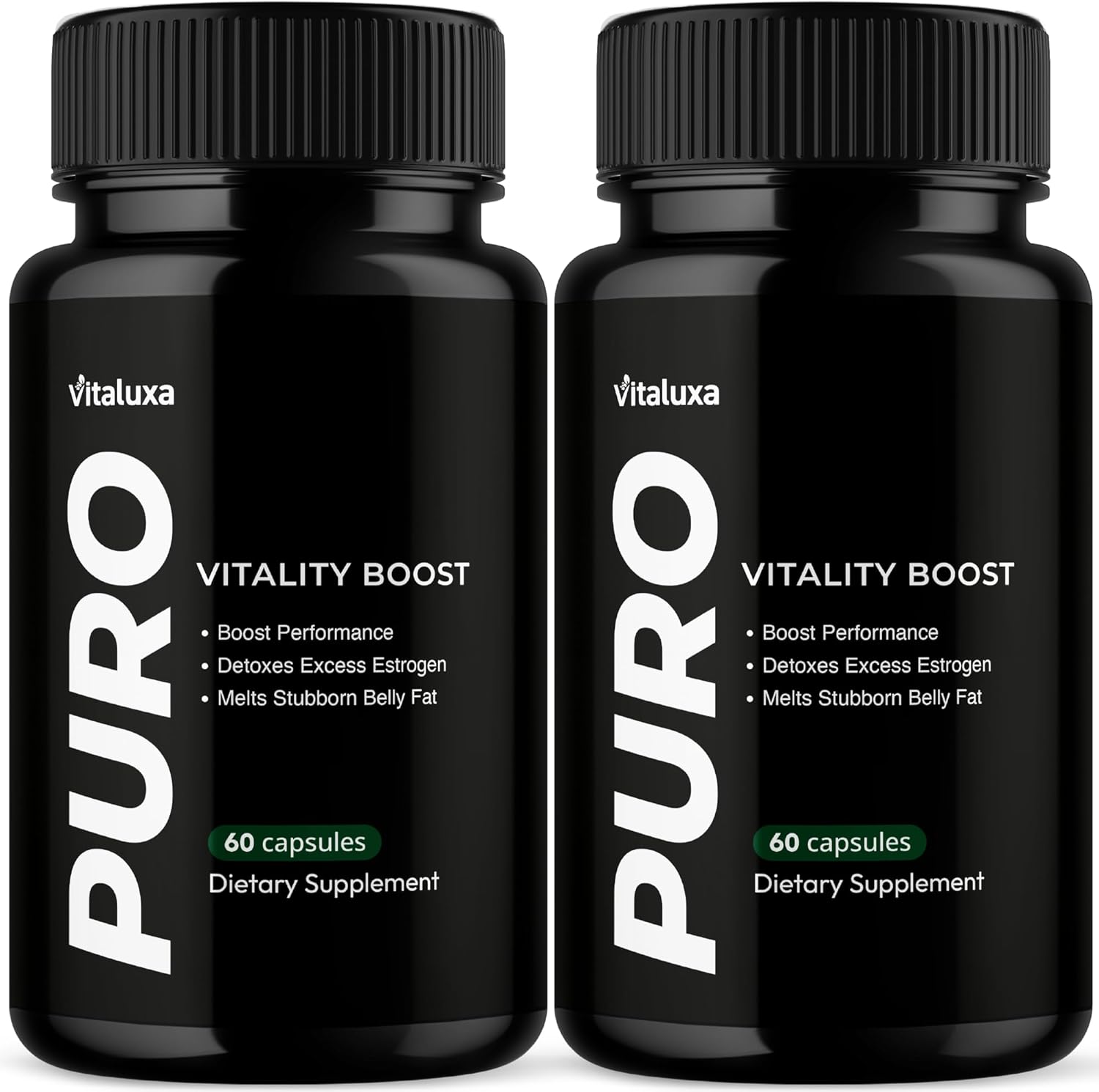 Amazon.com: (2 Pack) Puro Vitality Boost - Puro Pills Premium Blend ...