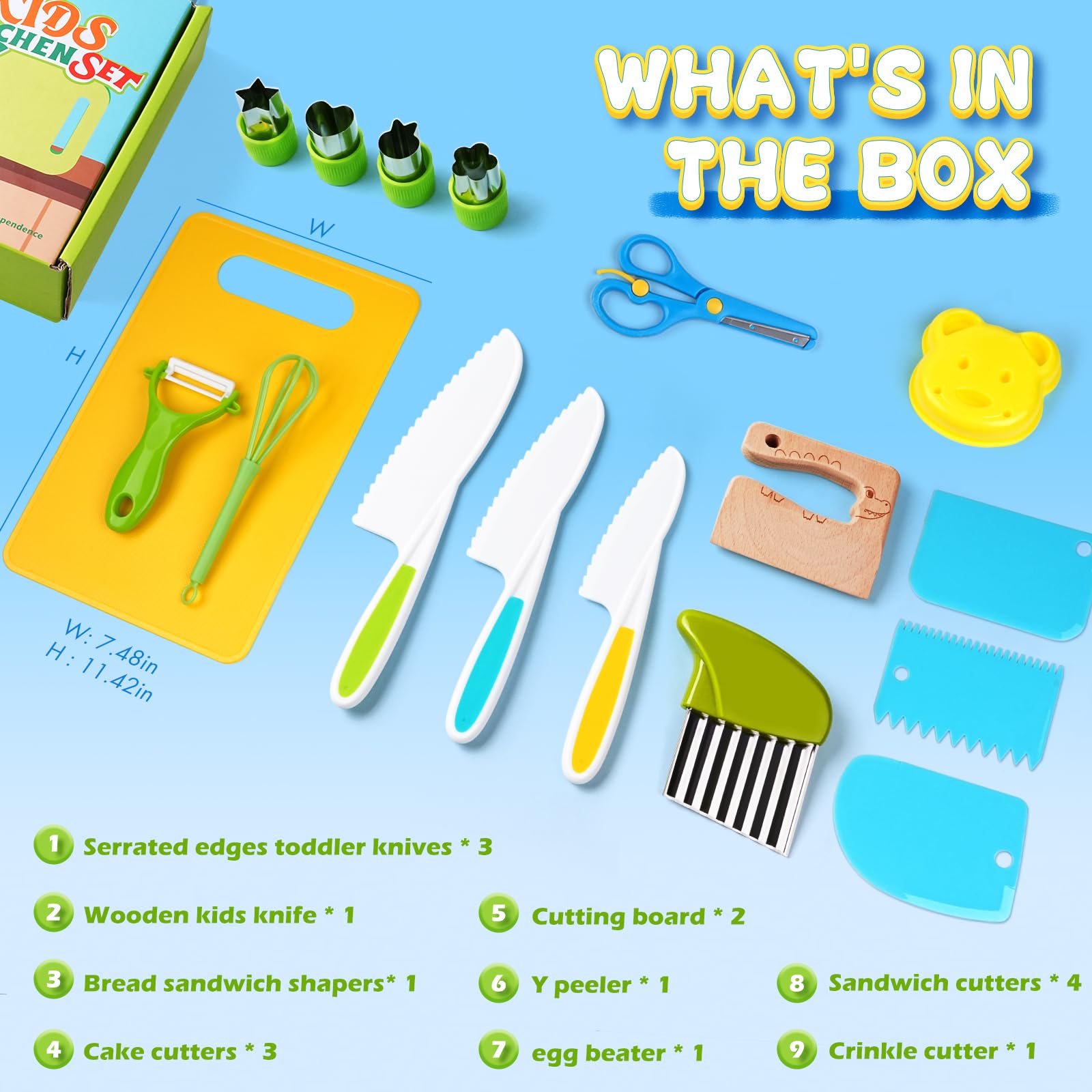 Kinetic Sand Aazon.co: 17PCS Kids Cooking Sets Real Cooking Ontessori ...