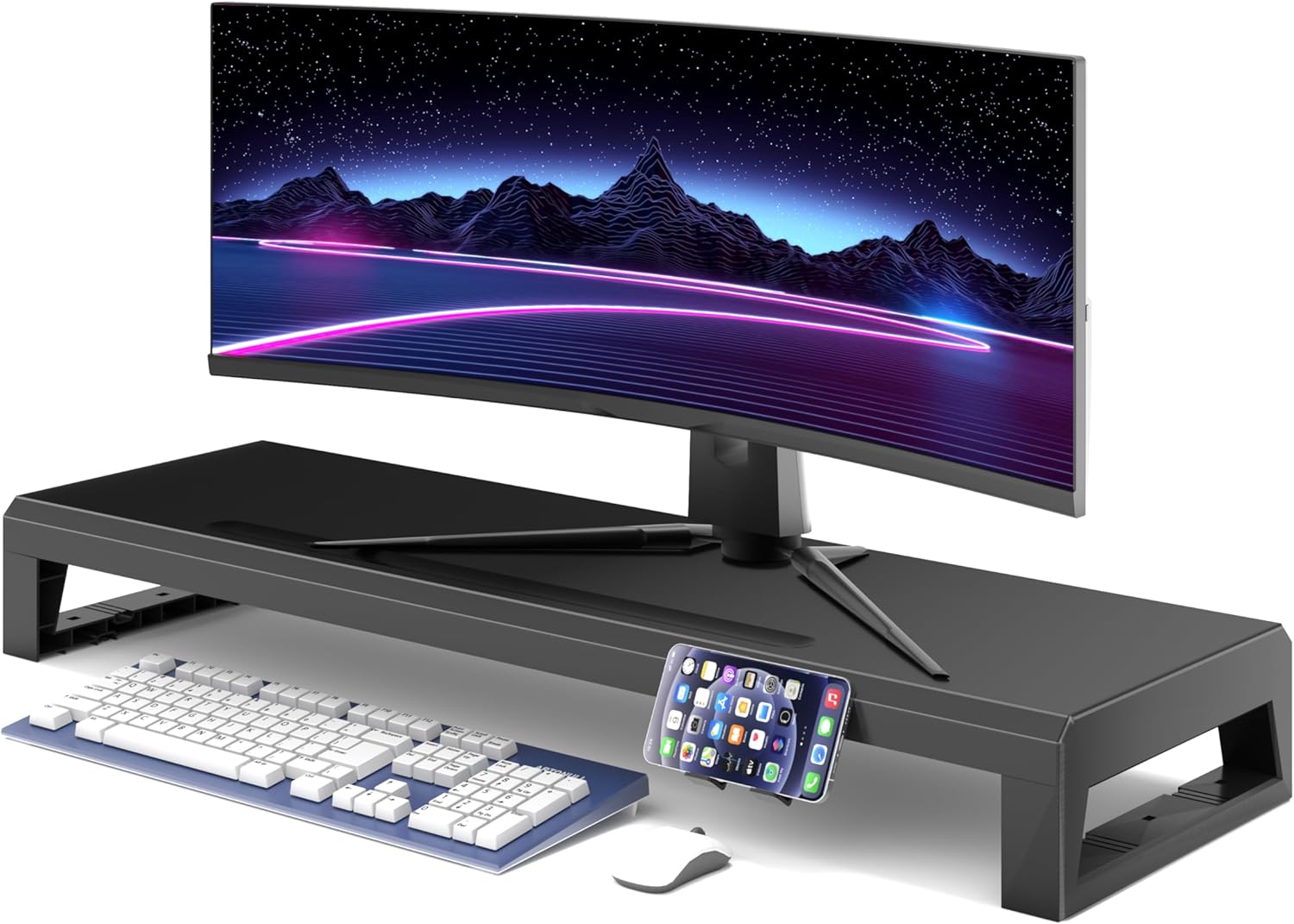 Amazon.com: GECKOSTROLL Computer monitor stand Laptop Desk Shelf ...