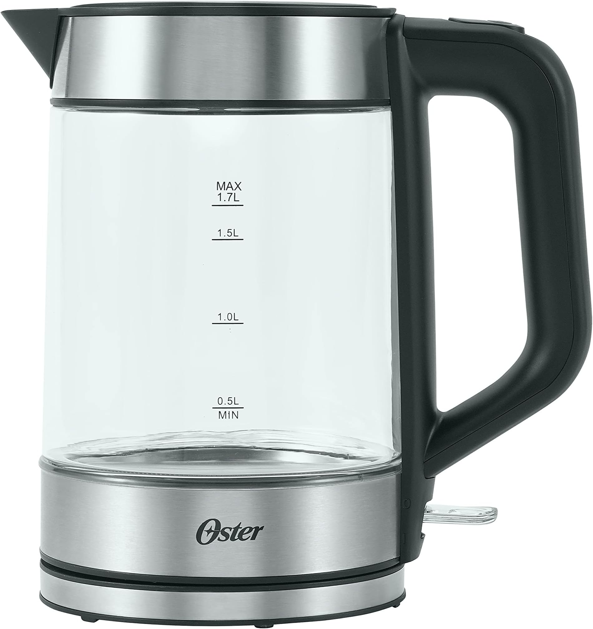 Oster Illuminating Electric Glass Kettle with LED Indicator and Auto ...