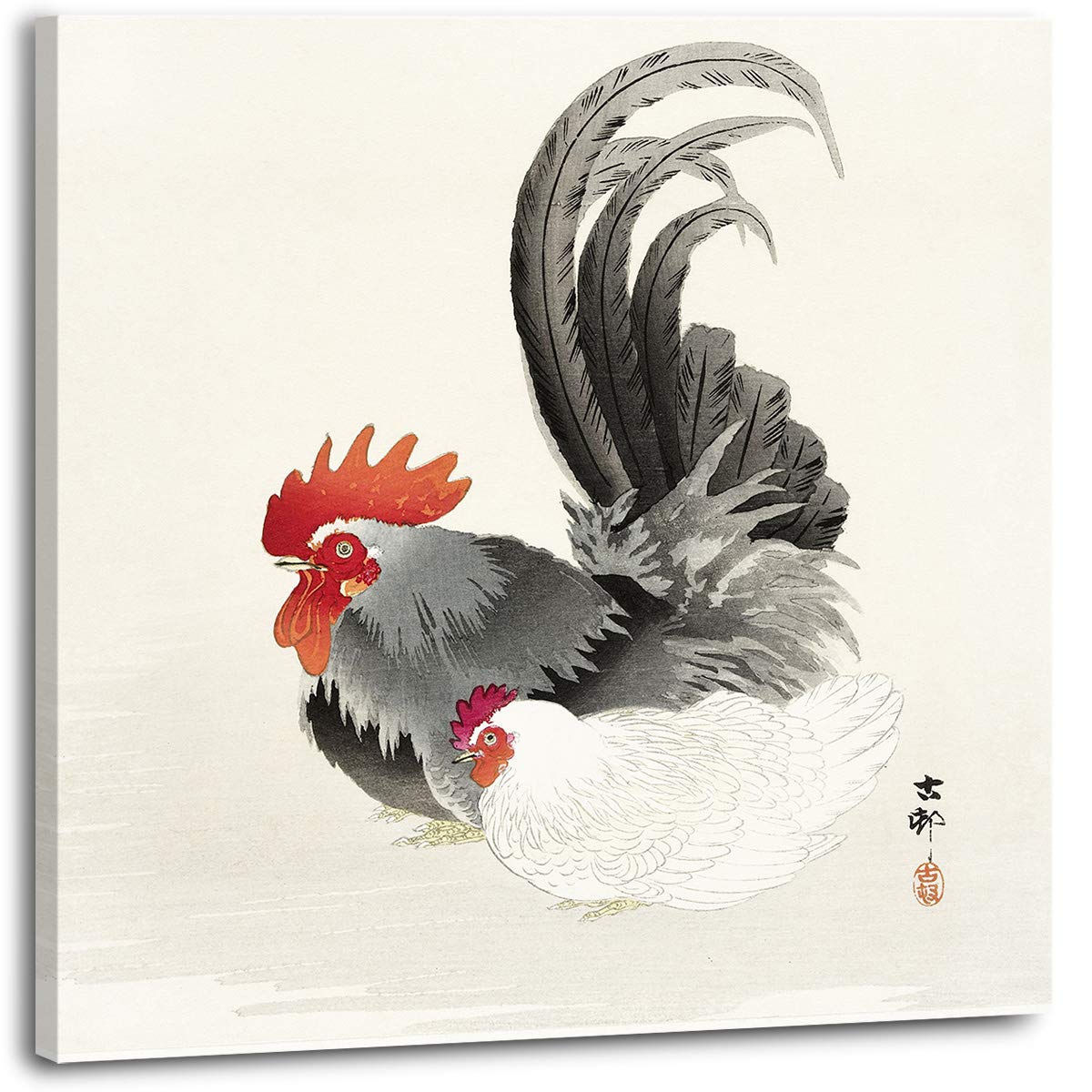 Japanese Rooster Art