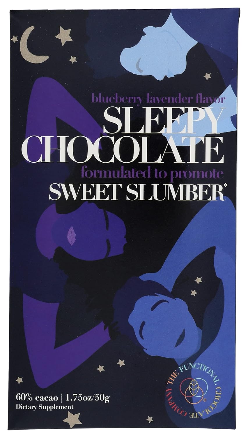 Amazon.com : The Functional Chocolate Blueberry Lavender Flavor Sleepy ...