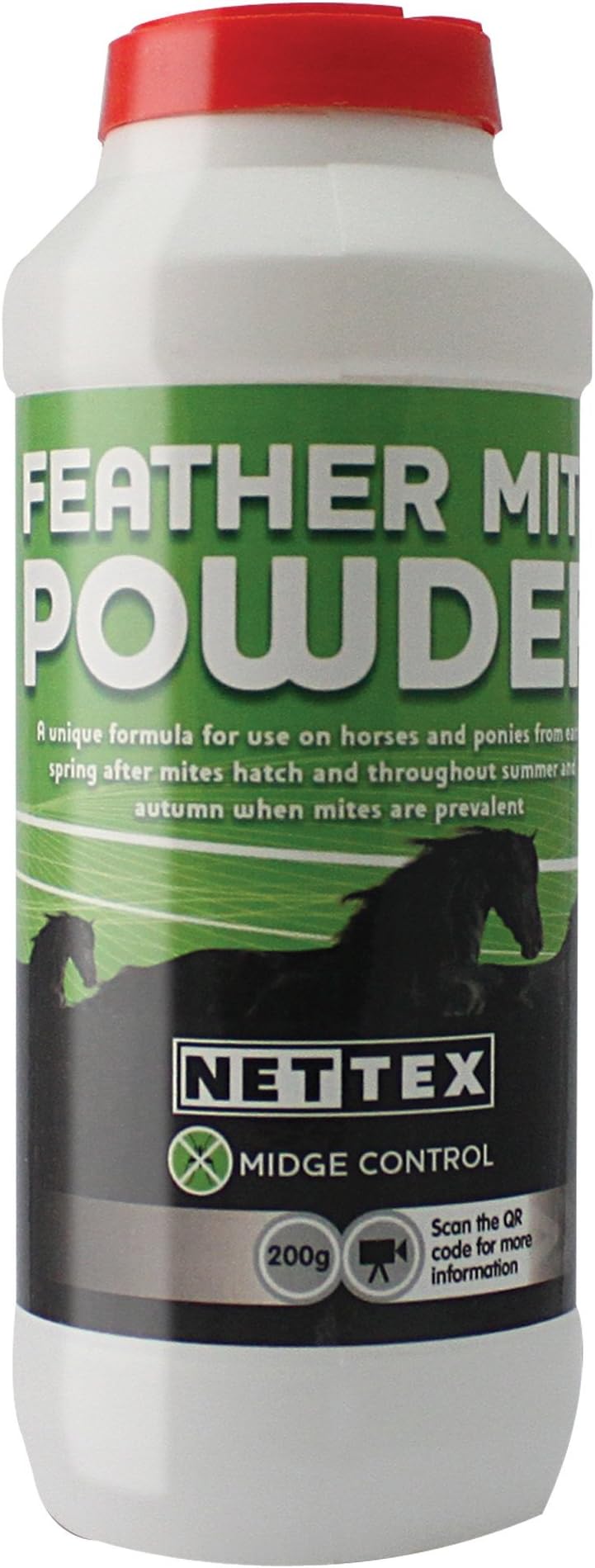 NETTEX/NET TEX EQUINE FEATHER MITE POWDER : Amazon.co.uk: Pet Supplies