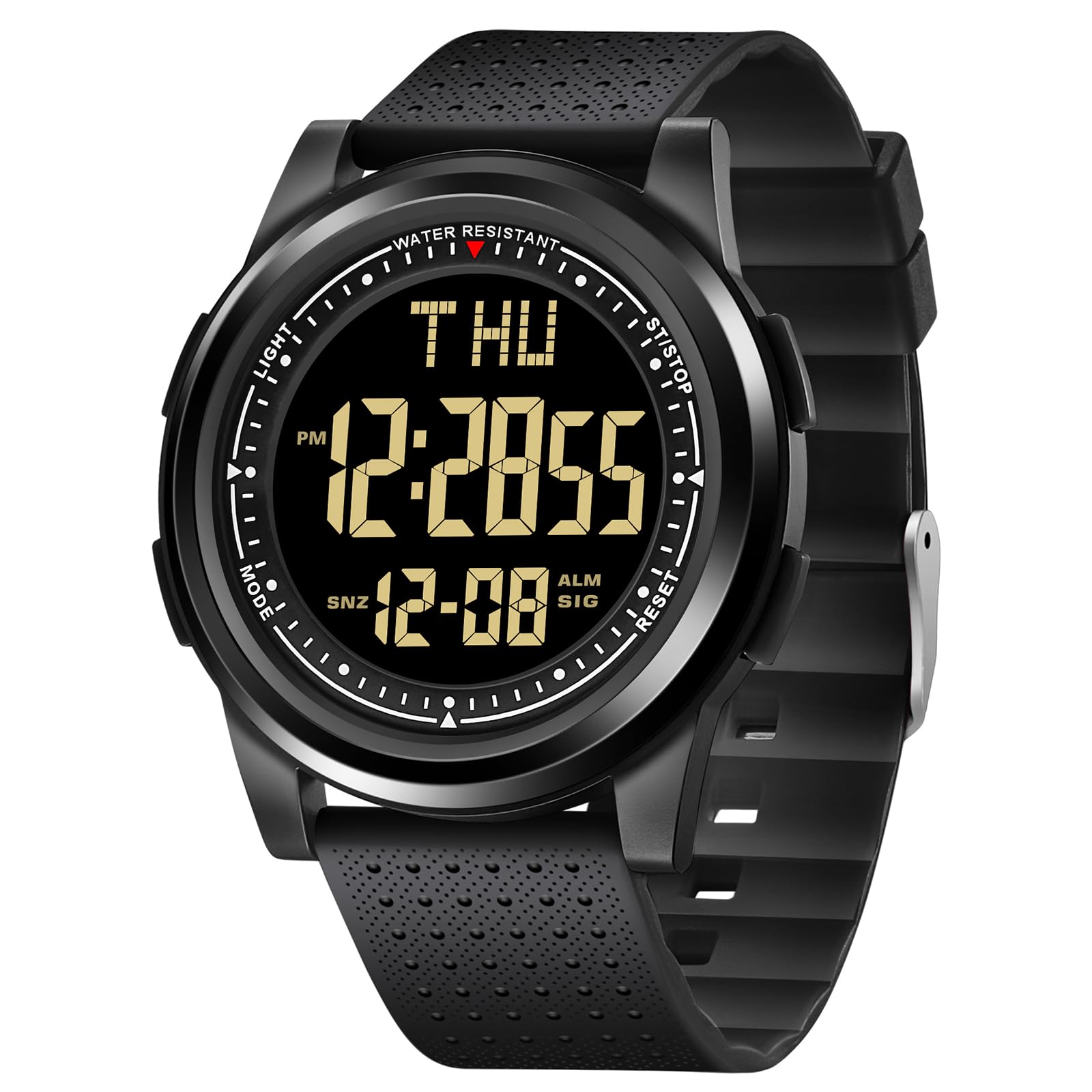 Snapklik.com : Bomieux Watches For Men, Ultra-Thin Digital Watch Men