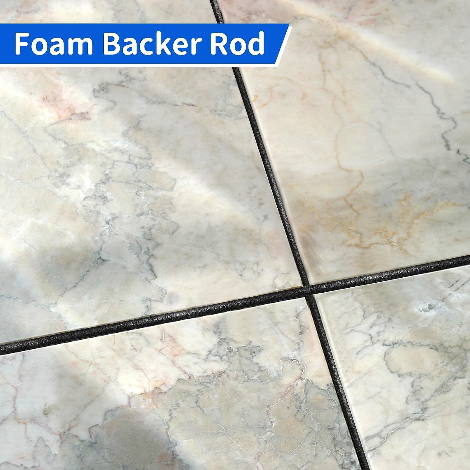 Snapklik.com : Foam Backer Rod For Gaps Concrete Crack Filler Joints ...