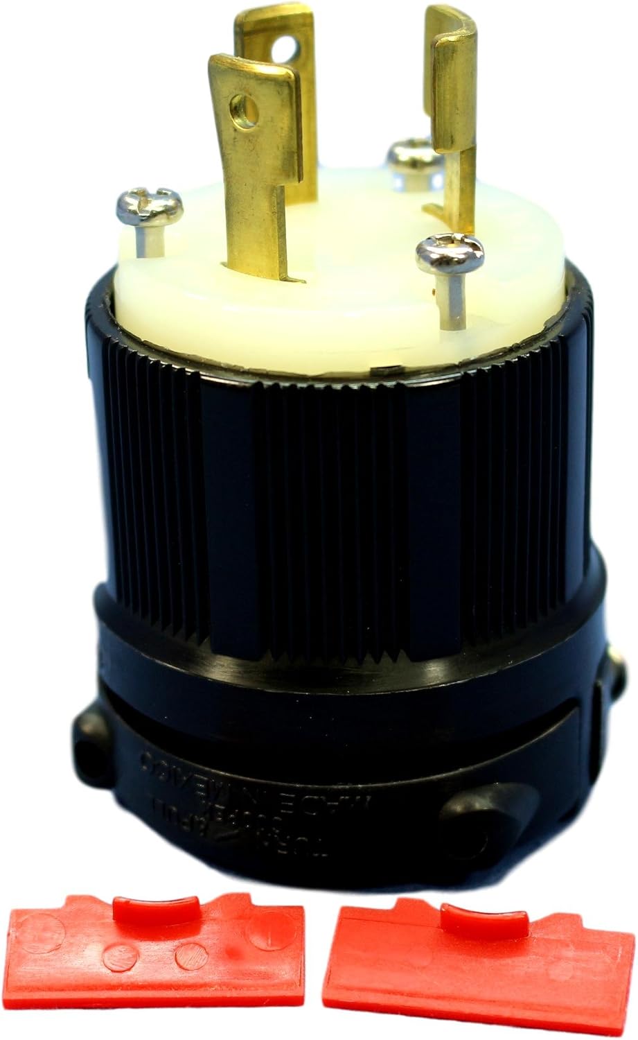 Cooper Wiring Devices CWL1130P Plug 30A 250V 3PH 3P3W H/L BW - Amazon.com