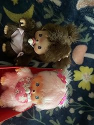Amazon.com: Monchhichi Classic Bebichhichi Plush Toy - Girl Europe ...