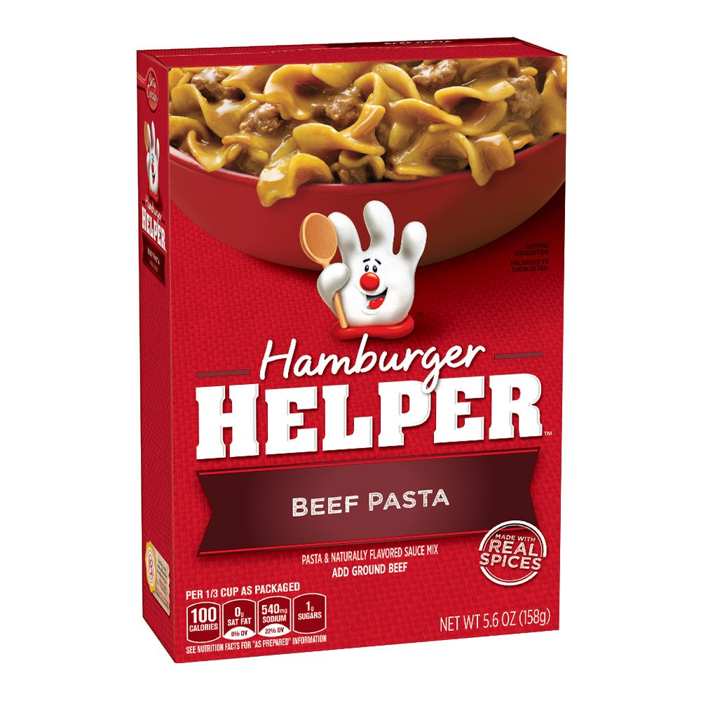 Amazon.com : Hamburger Helper, Beef Pasta, 5.6 Ounce Boxes (Pack of 6 ...