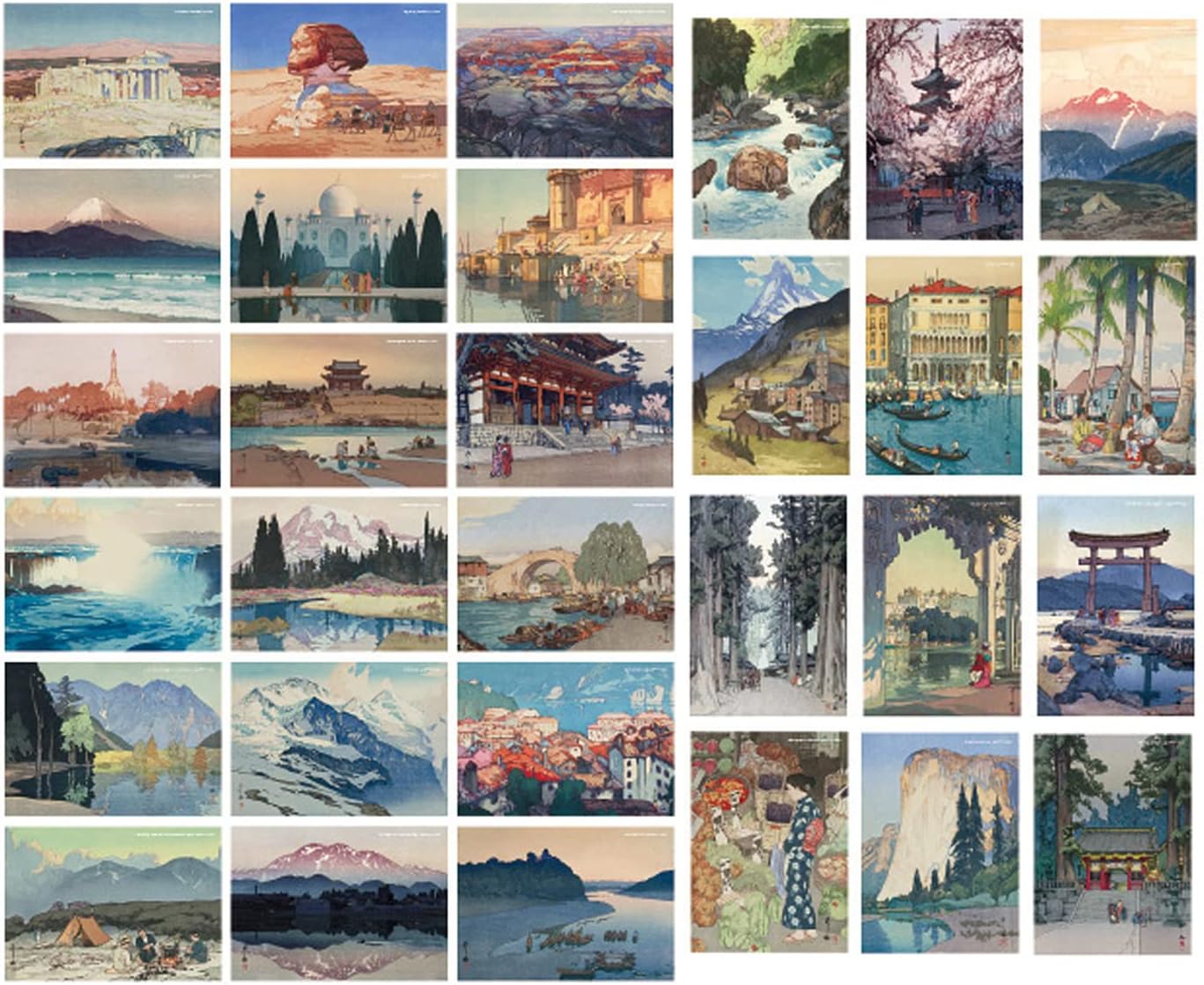 ZPPLD 30 cartoline, cartoline vintage, set di cartoline vintage ...