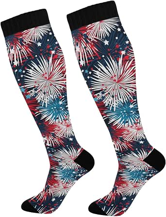 Amazon.com: JUNZAN American Flag Fireworks Independence Day Creative ...