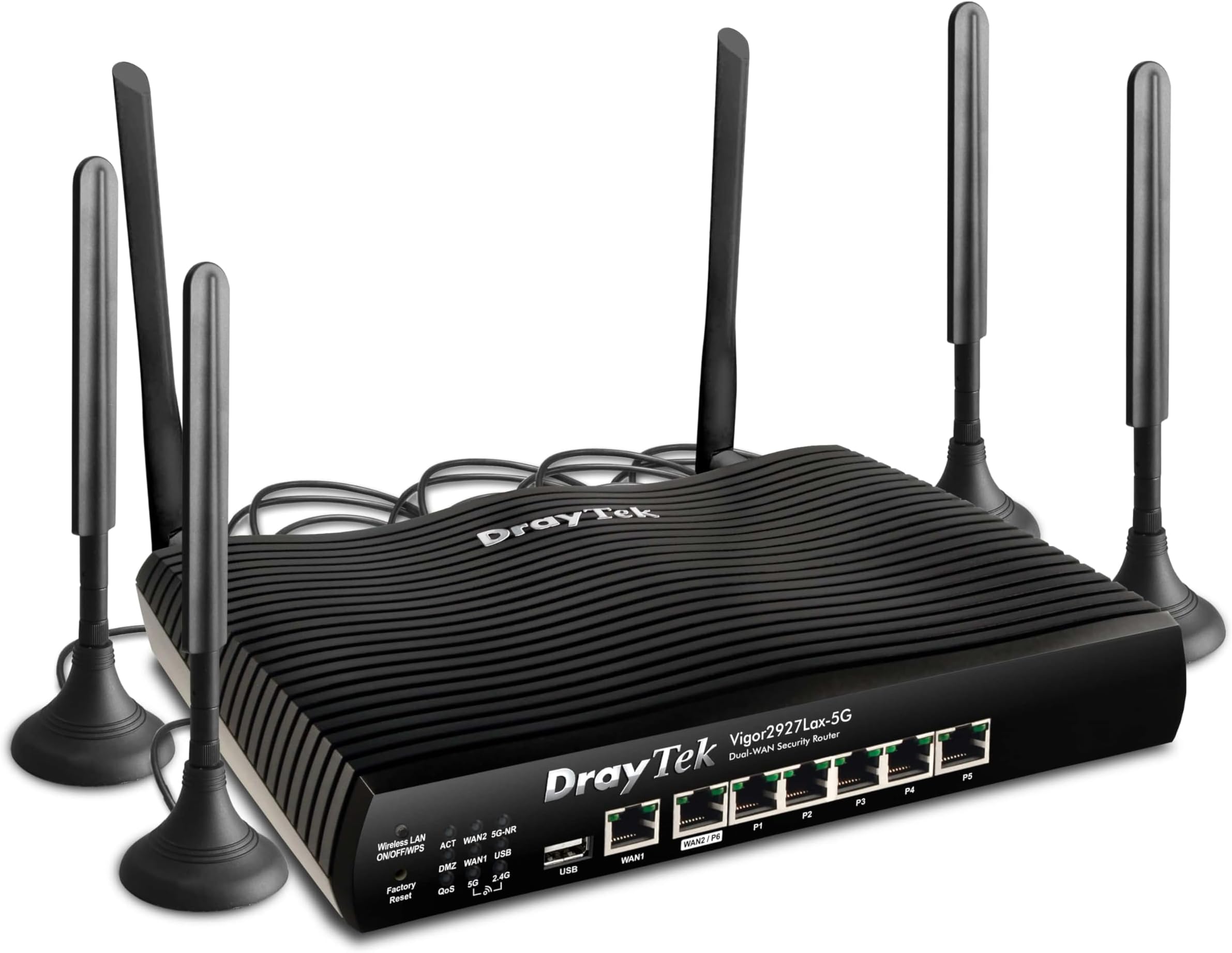 DrayTek Vigor 2927Lax-5G Dual WAN Ethernet Router, AX3000 WiFi 6, Load ...