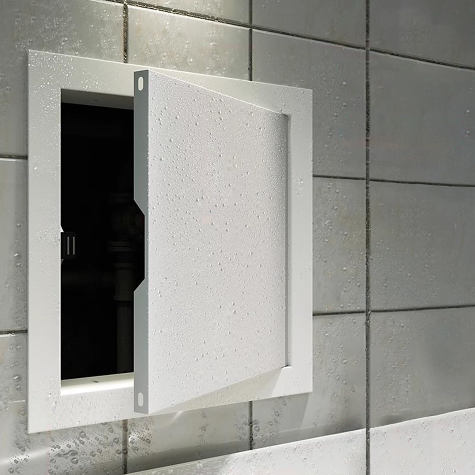 Kunovo Aluminum Touch Latch Inspection Hatch Waterproof Bathroom ...