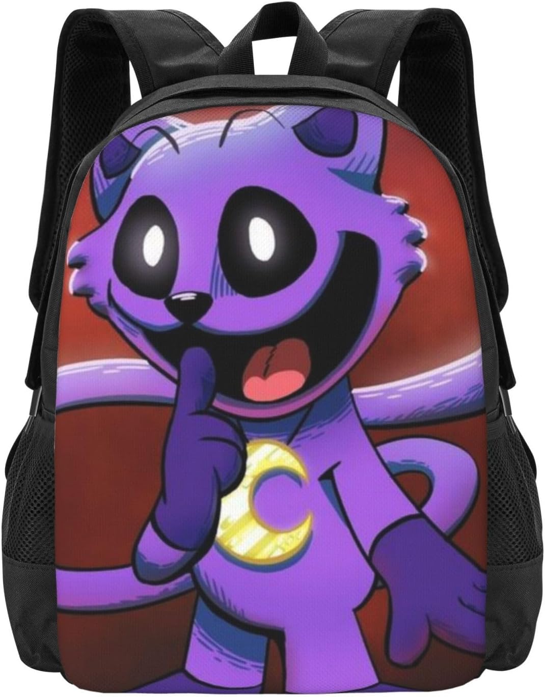 Amazon.com: trhhe Smiling Game Critters Catnap Graphic Backpack Casual ...