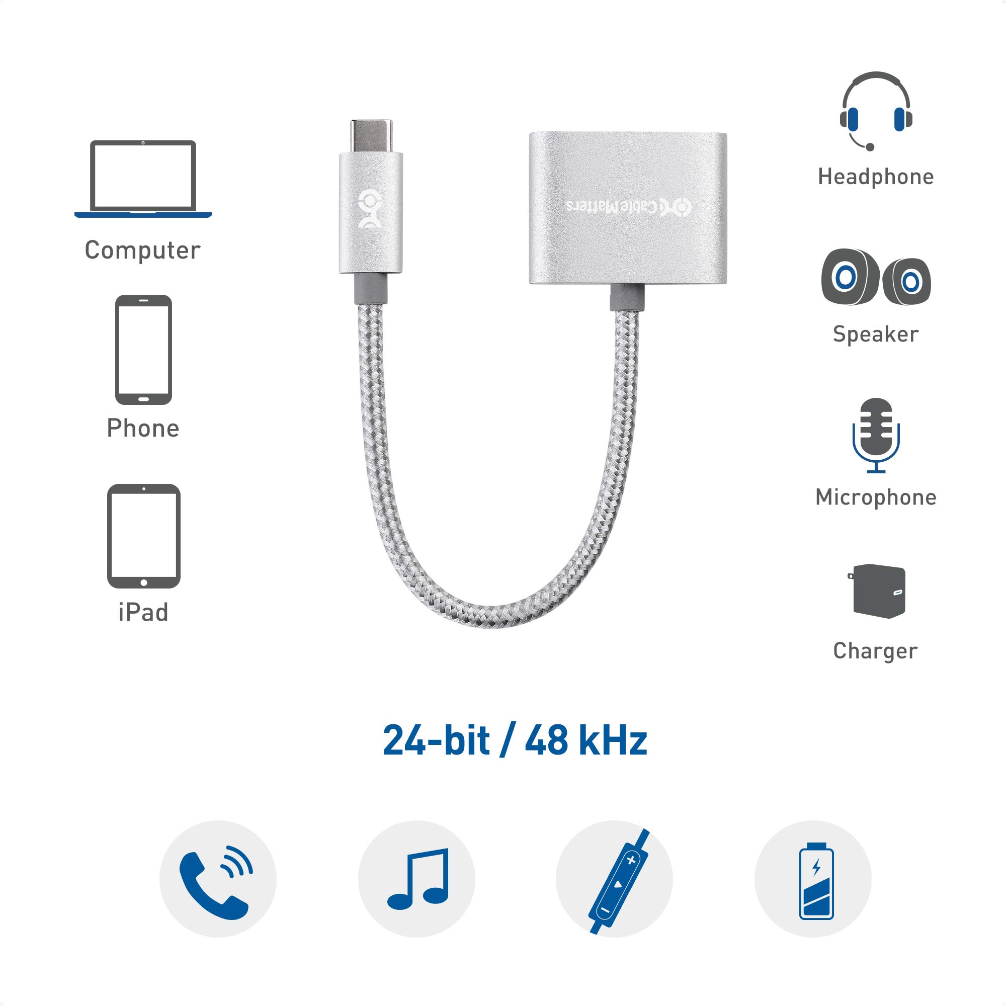 Usb Soundcard External Usb Audio Sound Card Mic Adapter Speaker 3.5mm ...